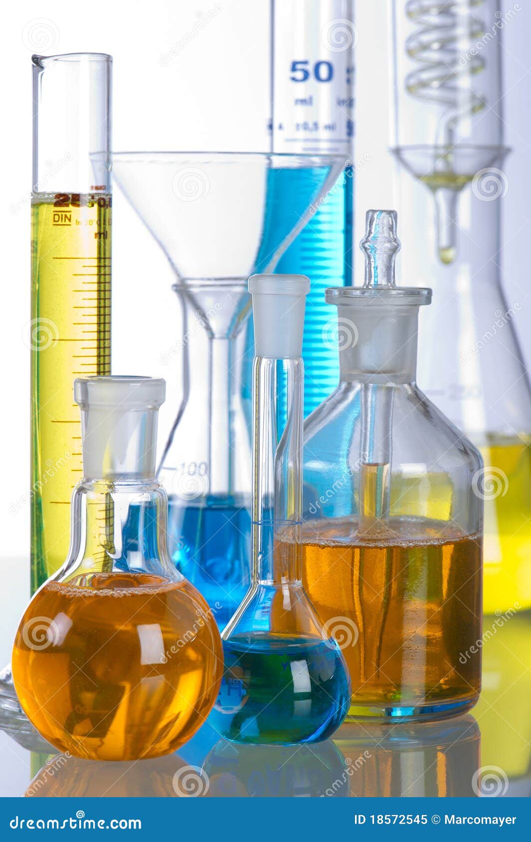 Laboratory instruments stock image. Image of experiment - 18572545