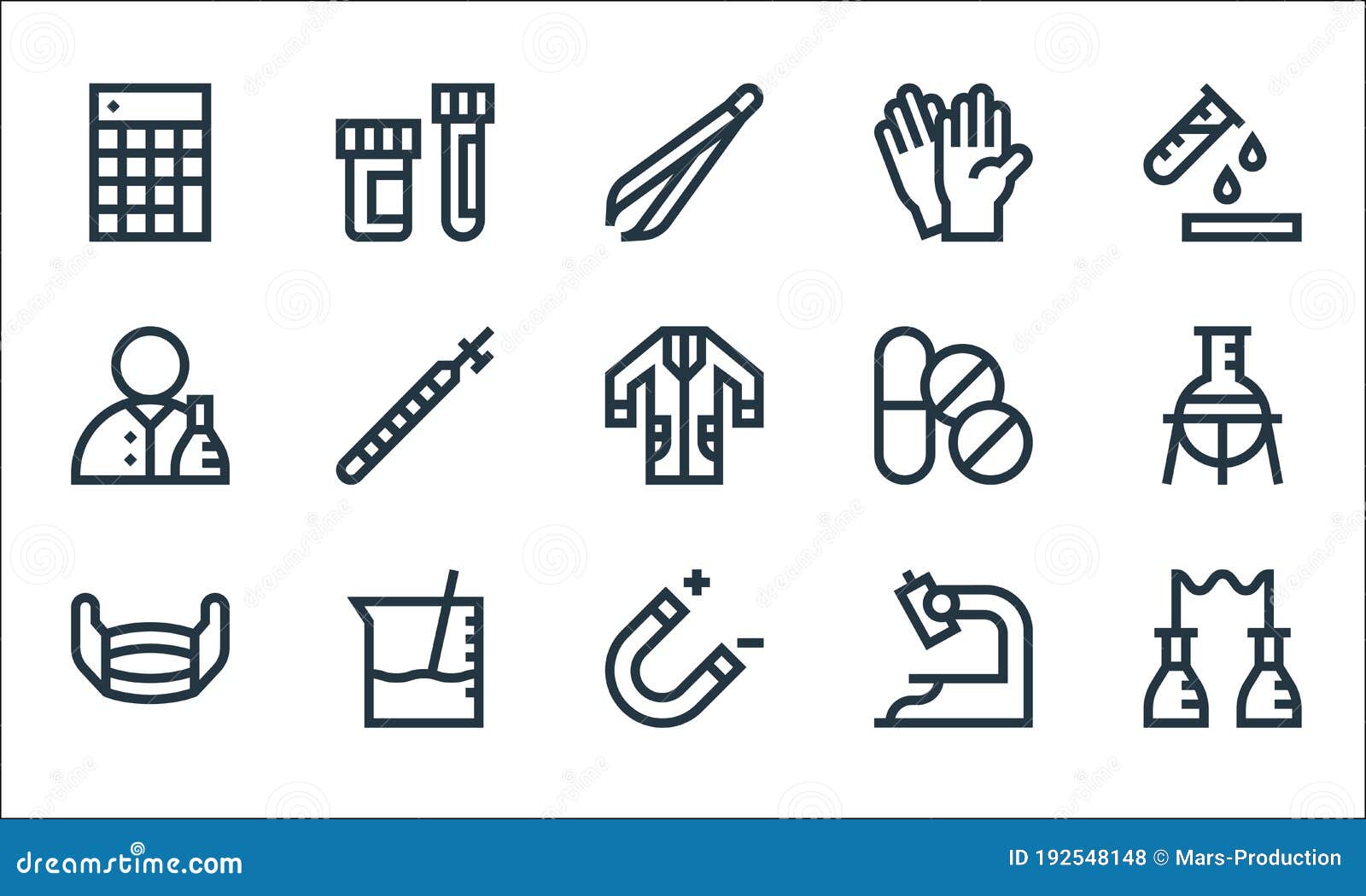 Laboratory Line Icons. Linear Set. Quality Vector Line Set Such As ... Laboratory Line Icons. Linear Set. Quality Vector Line Set Such As ...