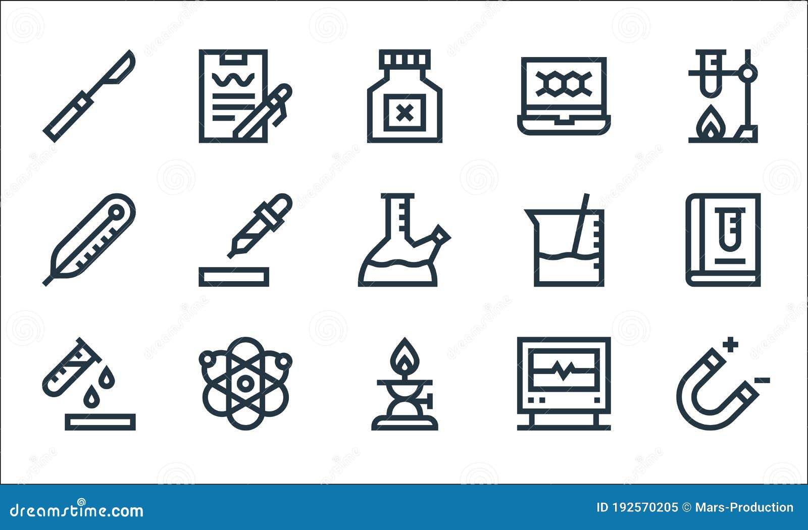 Laboratory Line Icons. Linear Set Stock Vector - Illustration of ... Laboratory Line Icons. Linear Set Stock Vector - Illustration of ...