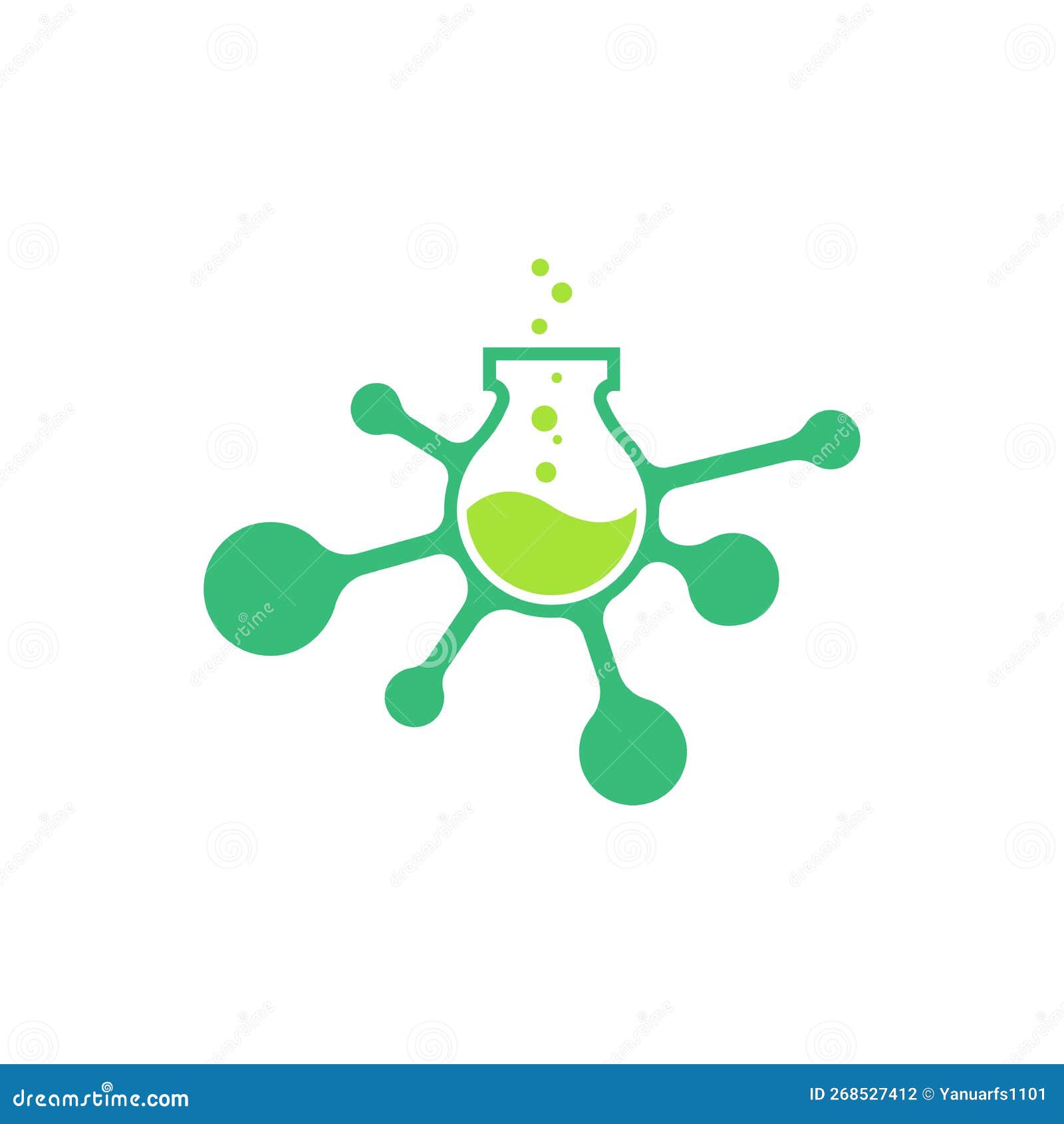 Laboratory Logo Design Concept Stock Illustration - Illustration of ...