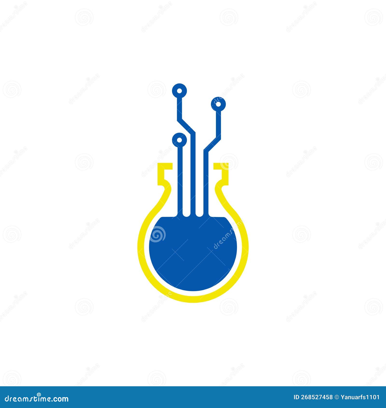 Laboratory Logo Design Concept Stock Illustration - Illustration of ...