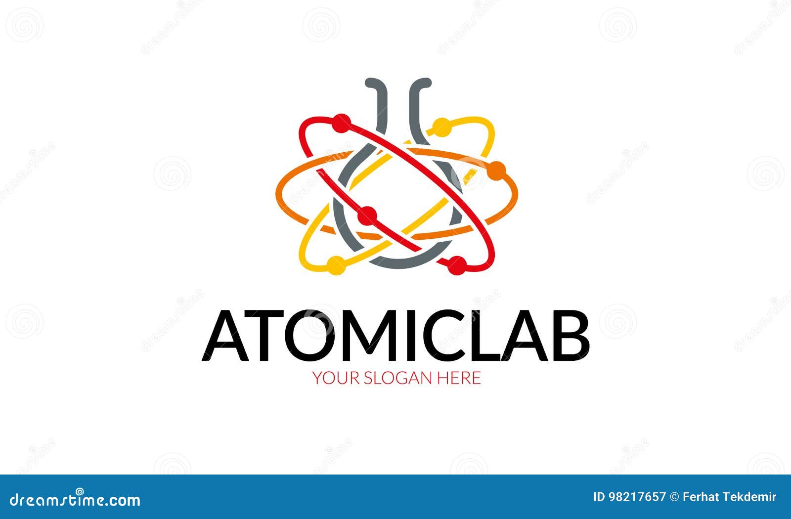 Laboratory Logo stock vector. Illustration of studio - 98217657