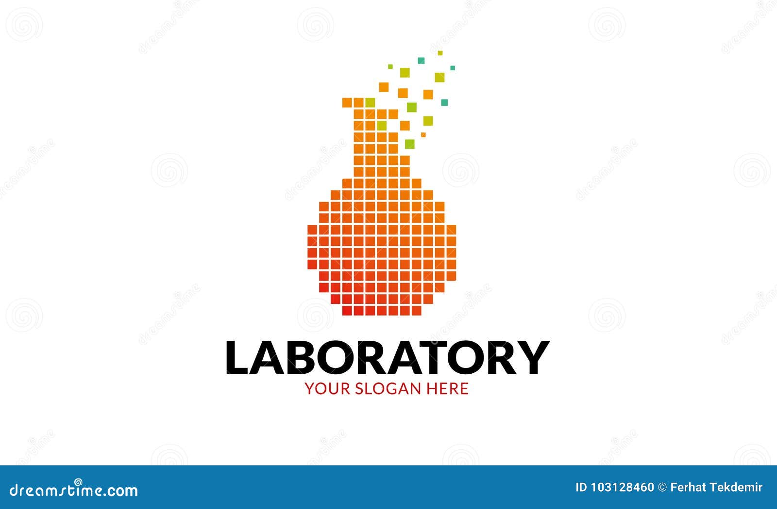 Laboratory logo template stock illustration. Illustration of agency ...