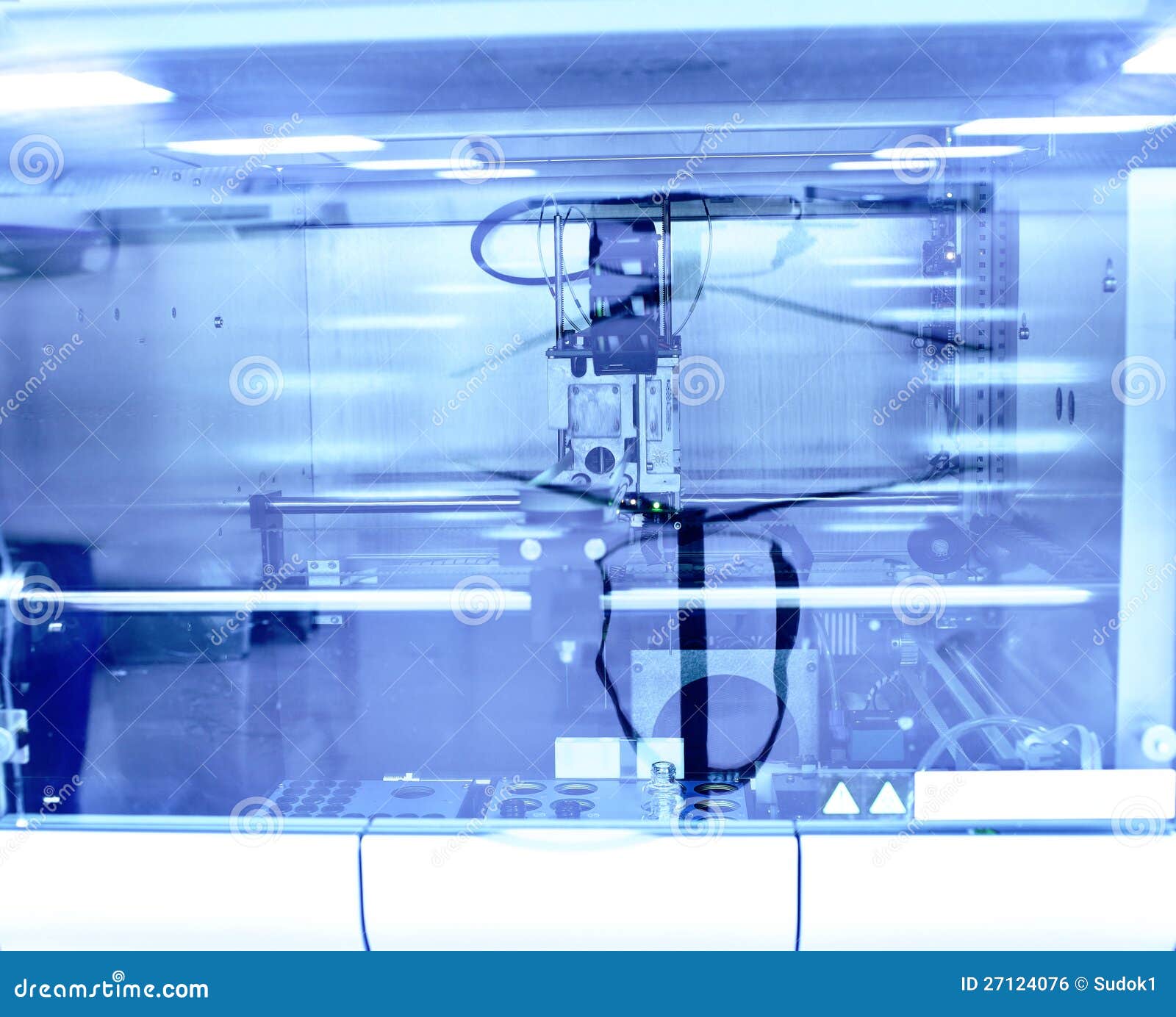 Laboratory machine stock photo. Image of bottling, arranging - 27124076