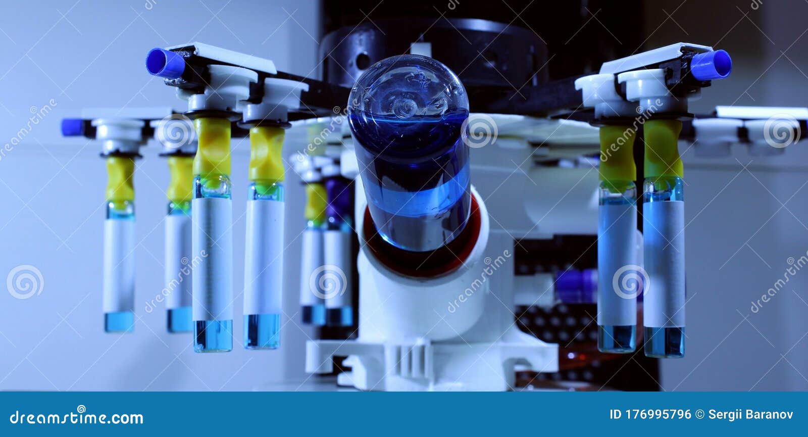 Laboratory Machine for Checking Vials with Test of Virus Detection ...