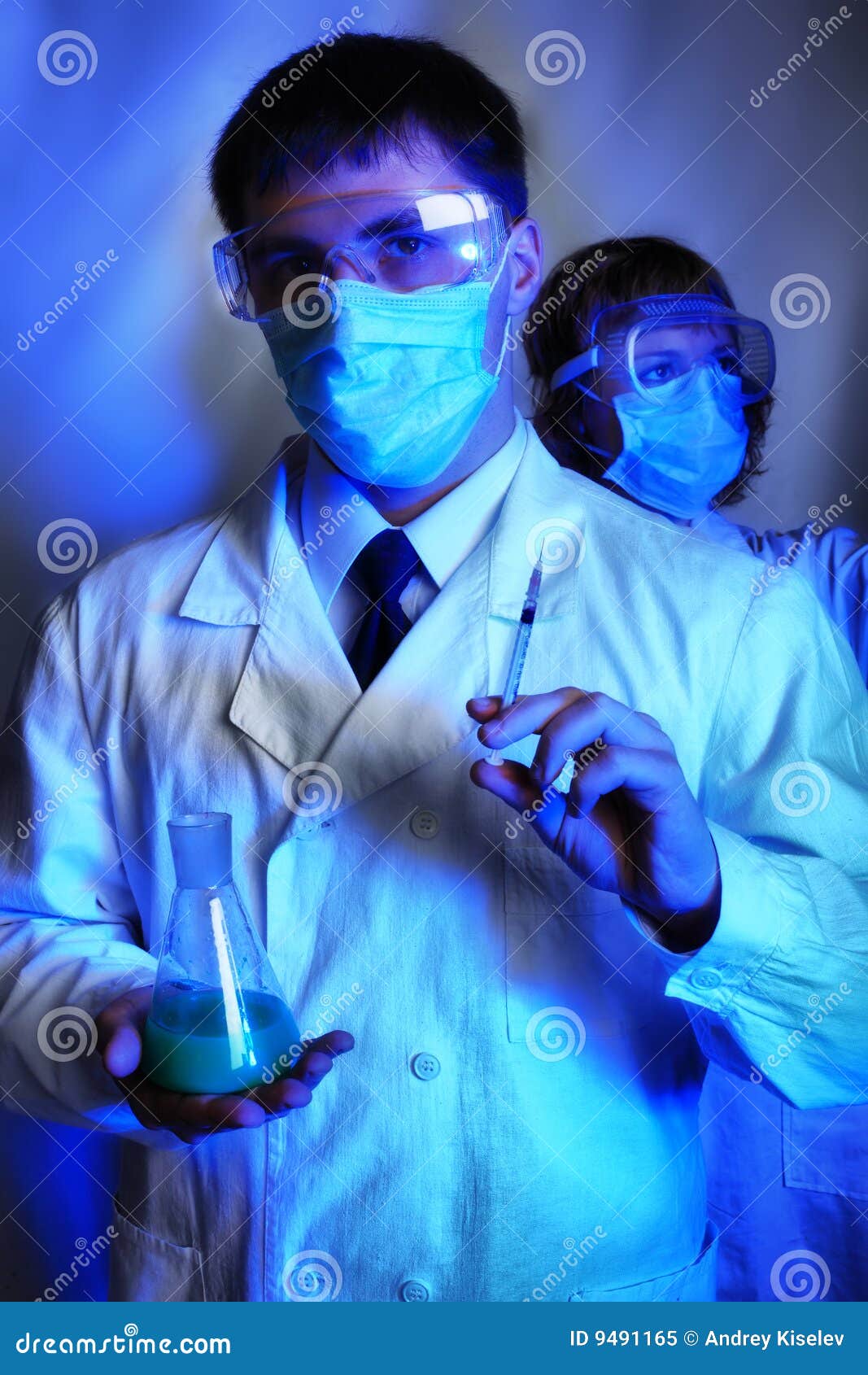 Laboratory man stock image. Image of experiment, american - 9491165