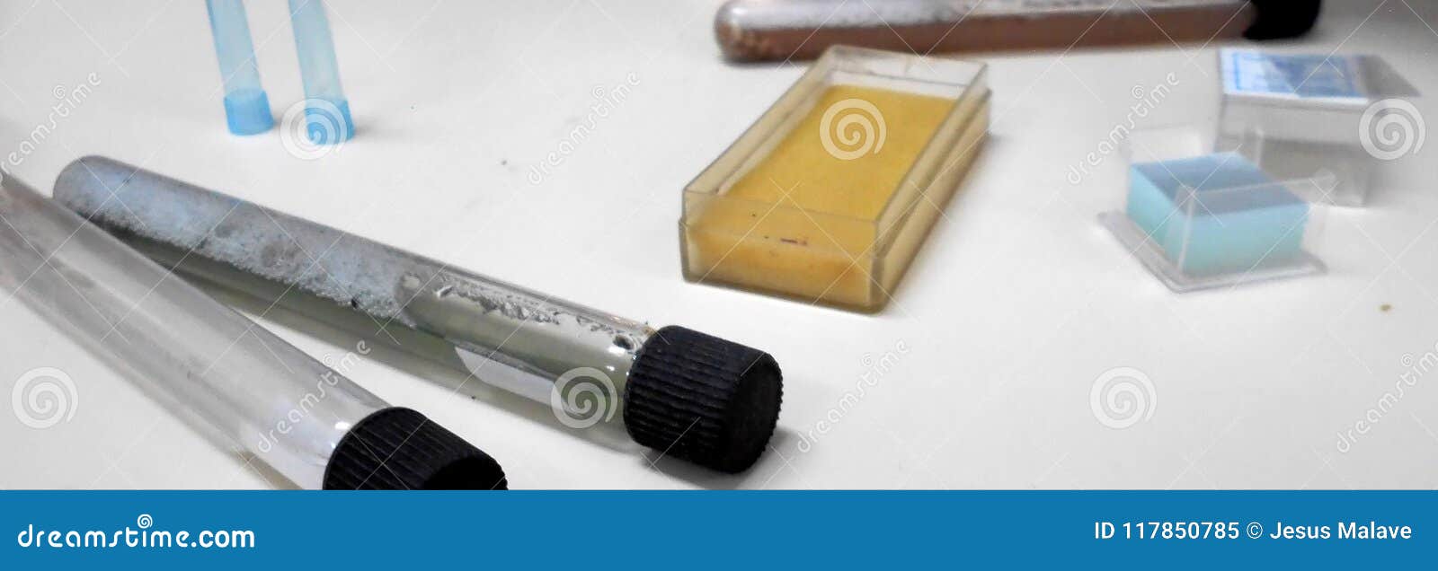 Laboratory Materials for Tests Stock Image - Image of healthcare ...