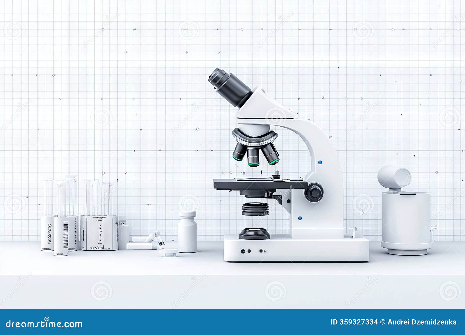 Laboratory Measuring Instruments in Modern Physics. Stock Photo - Image ...