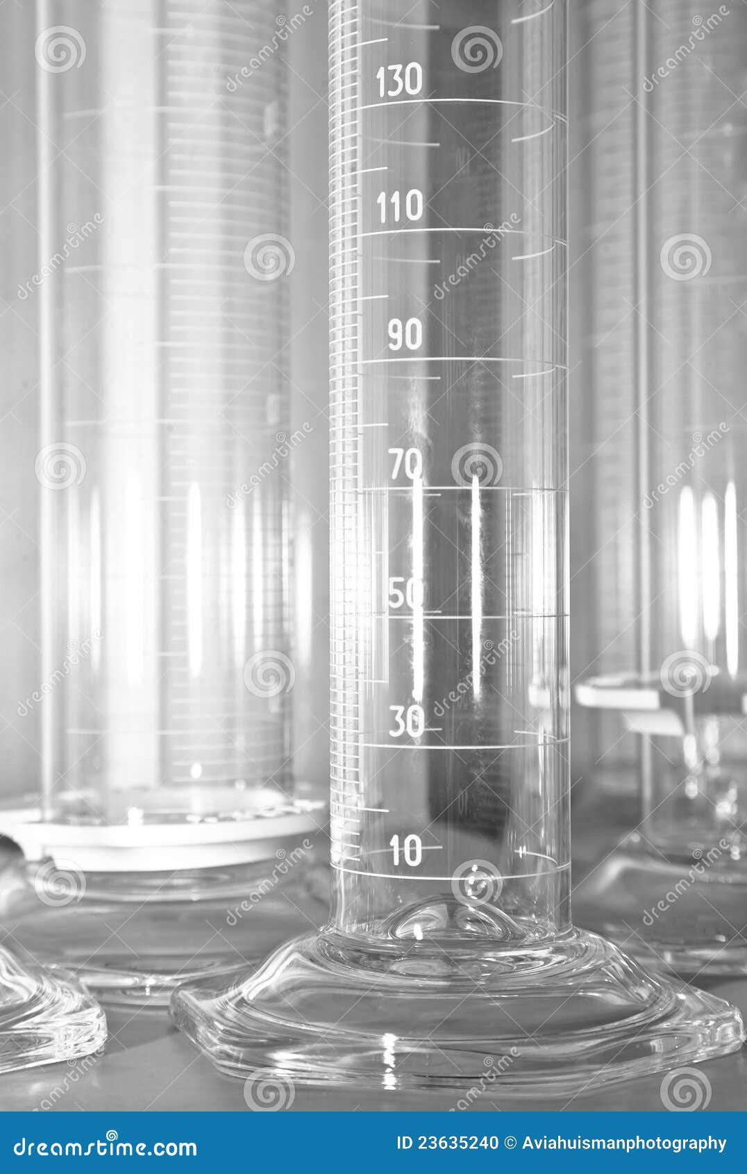 Laboratory Measuring Tubes stock photo. Image of shelf - 23635240
