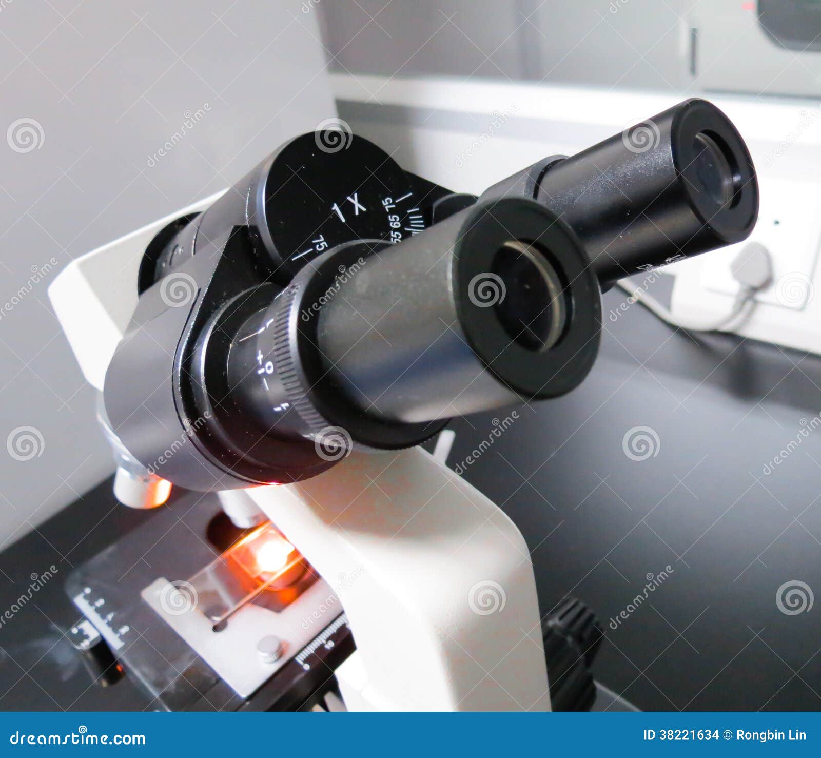 Laboratory microscope stock photo. Image of microscope - 38221634