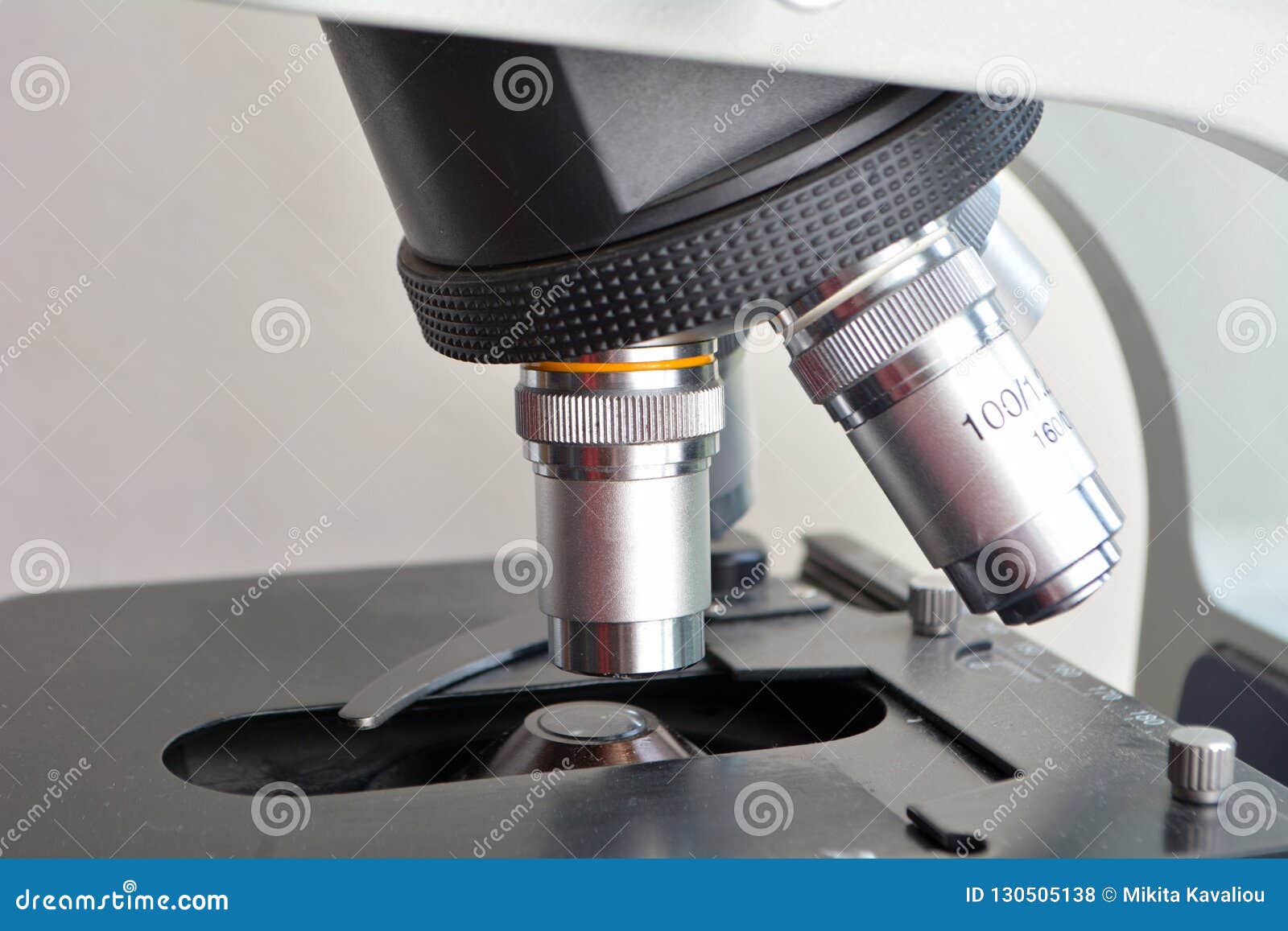Laboratory Microscope for Blood Analysis Stock Photo - Image of ...