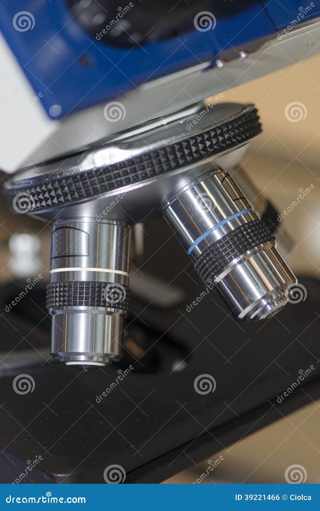 Laboratory Microscope Detail Stock Photo | CartoonDealer.com #39221466