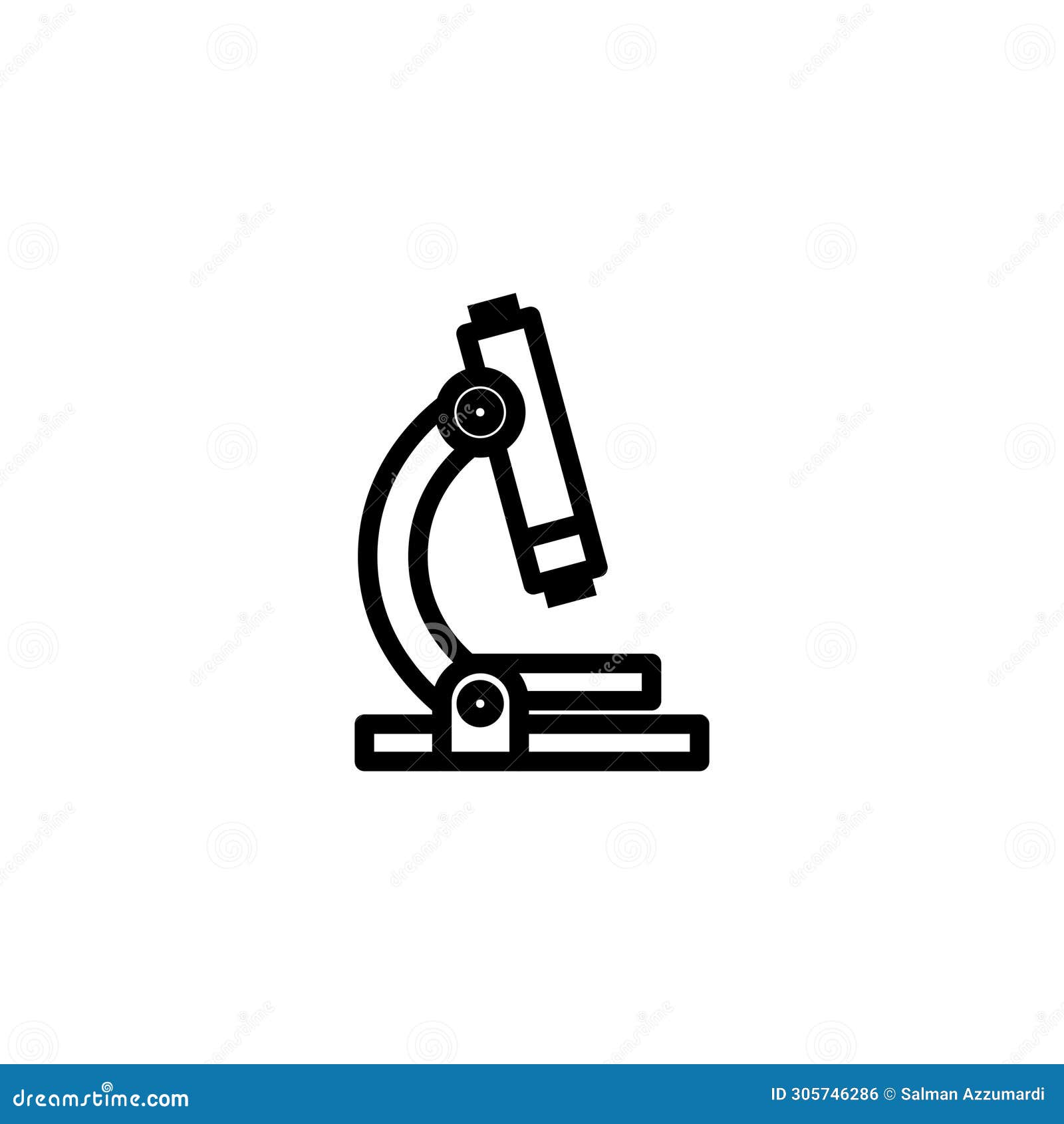 Laboratory Microscope Icon Simple Vector Perfect Illustration Stock ...