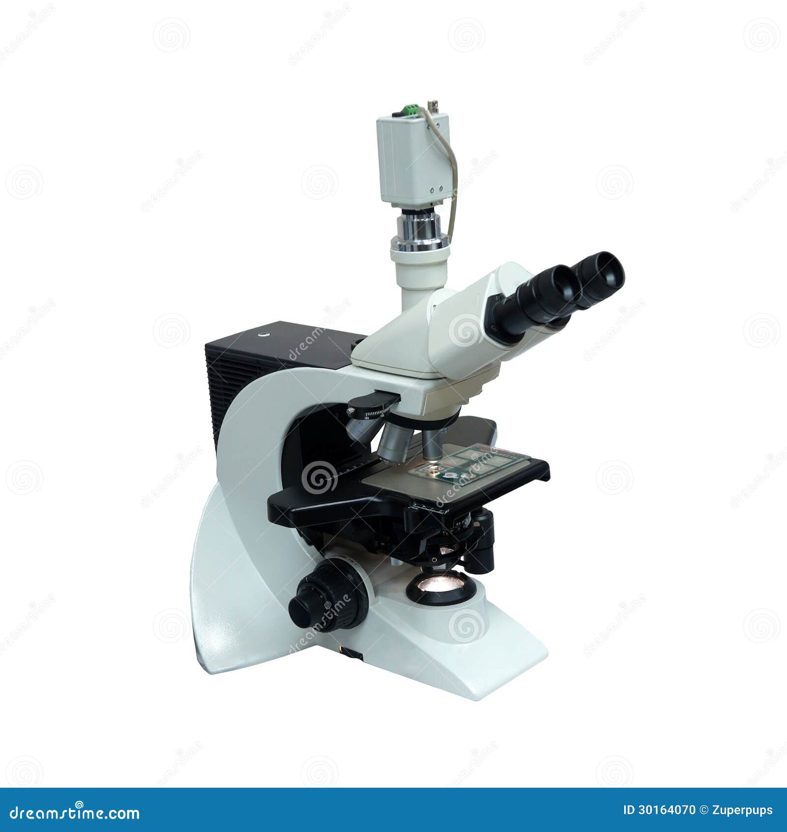 Laboratory microscope stock photo. Image of biotechnology - 30164070