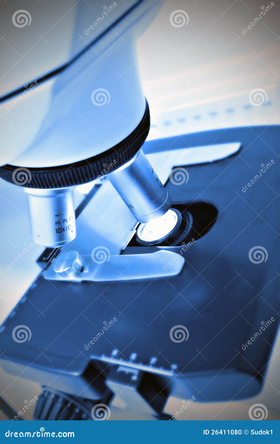Laboratory Microscope. Photo. Stock Photo - Image of genetic, human ...
