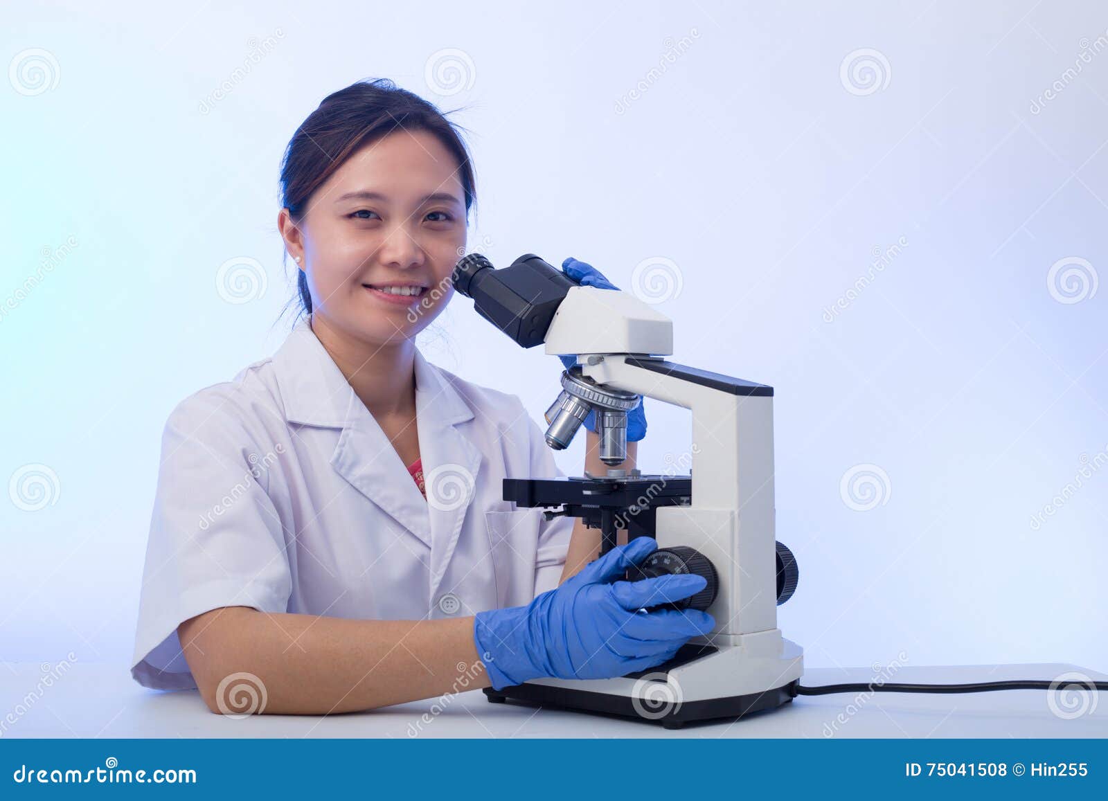 Laboratory Microscope Research Stock Photo - Image of medical ...