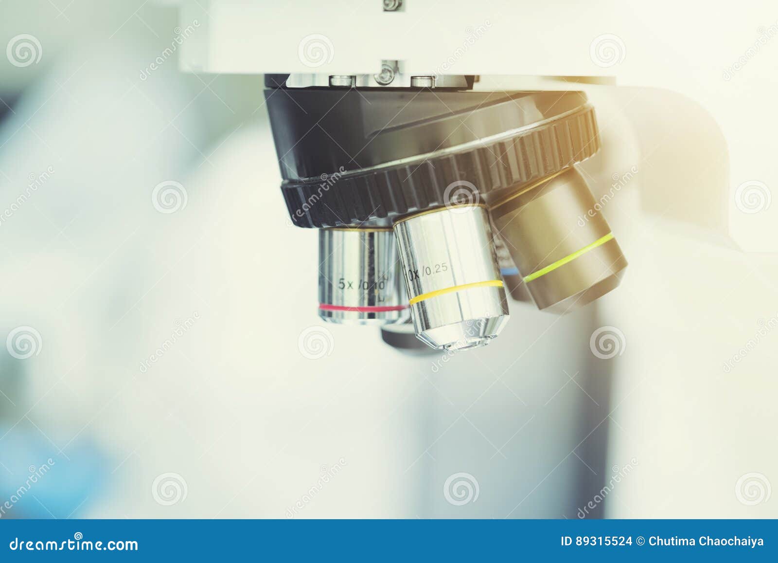 Laboratory Microscope, Science and Research Concept Stock Photo - Image ...