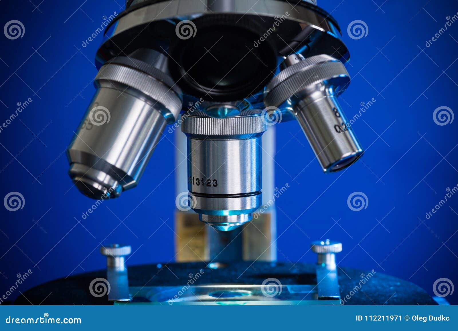 Laboratory Microscope. Scientific and Healthcare Stock Image - Image of ...