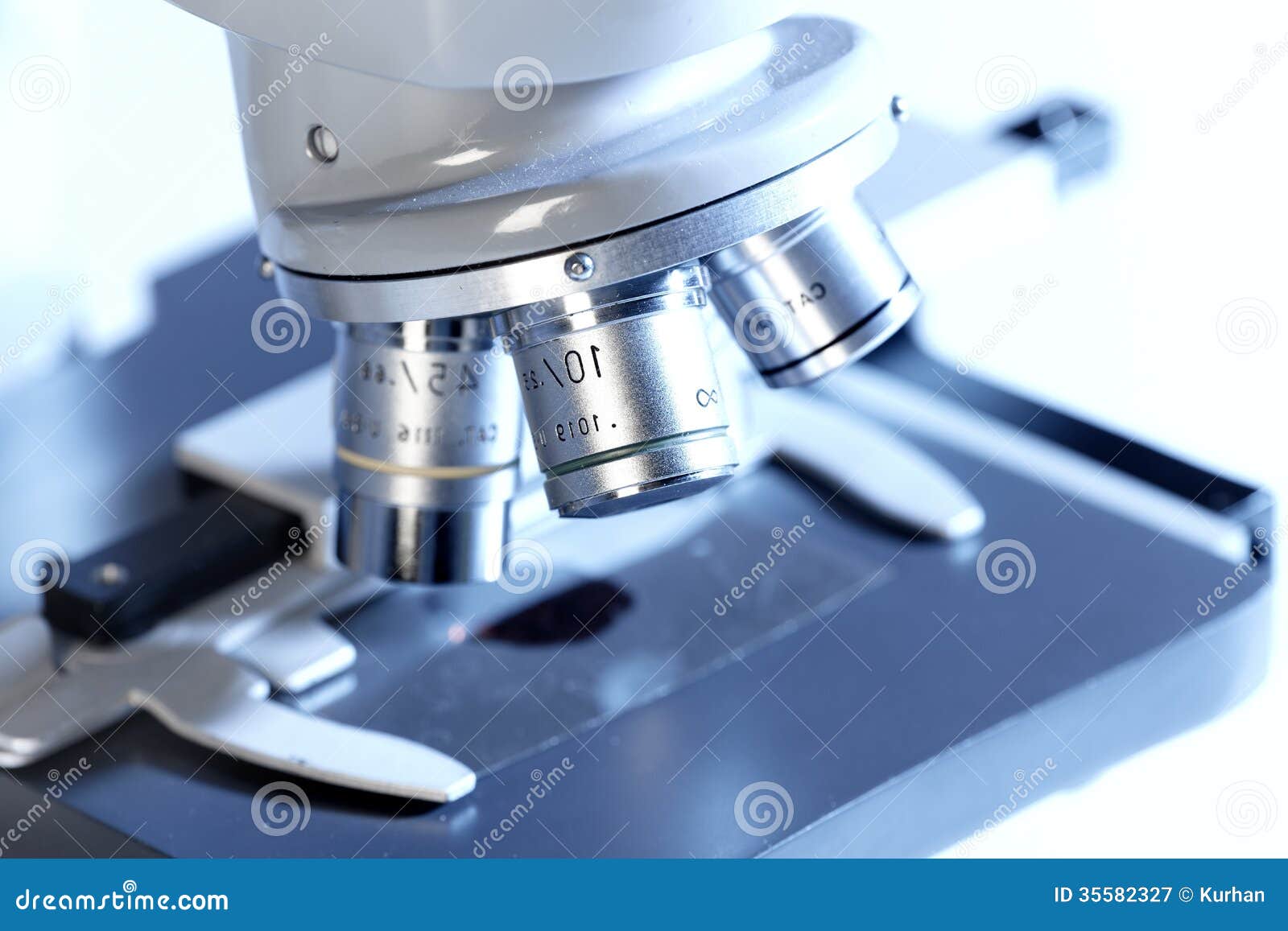 Laboratory Microscope Lens Royalty-Free Stock Image | CartoonDealer.com ...