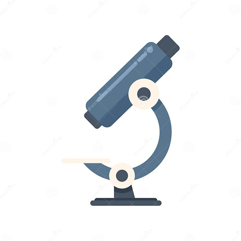 Laboratory Microscope Standing on a Table for Scientific Research Stock ...