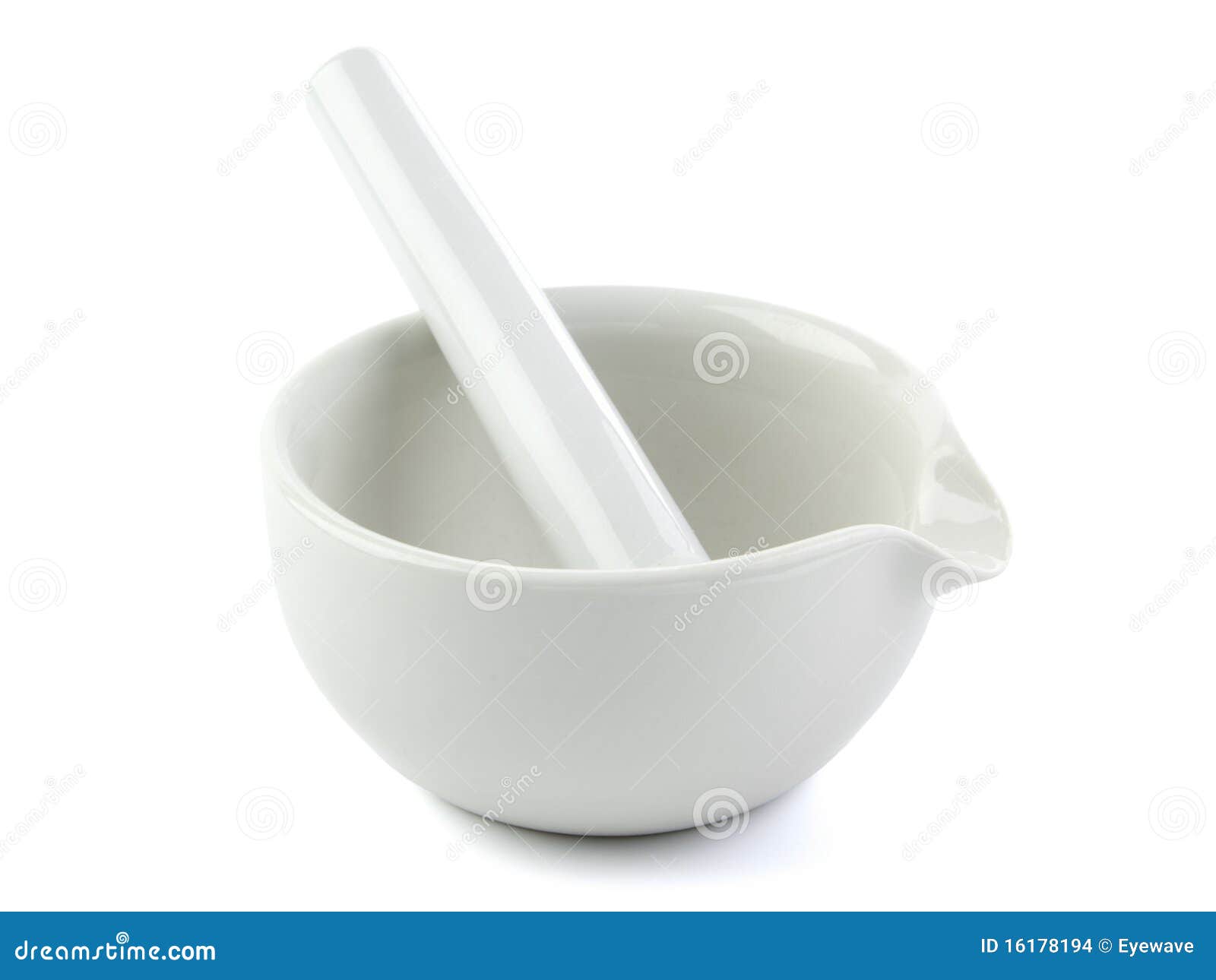 Laboratory Mortar and Pestle Stock Photo - Image of ceramic, mortar ...