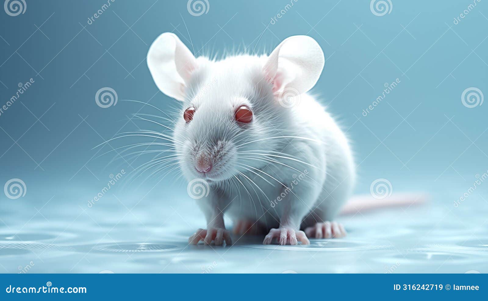 Lab Mouse With Genetically Engineered Traits Stock Photography ...