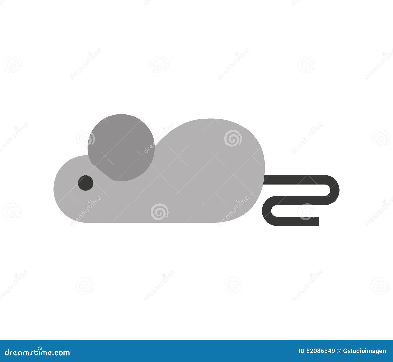 Laboratory Mouse Isolated Icon Stock Vector - Illustration of ...