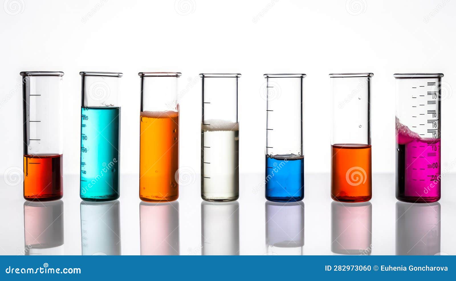 Laboratory Multi-colored Samples of Bacteria and Microorganisms in ...