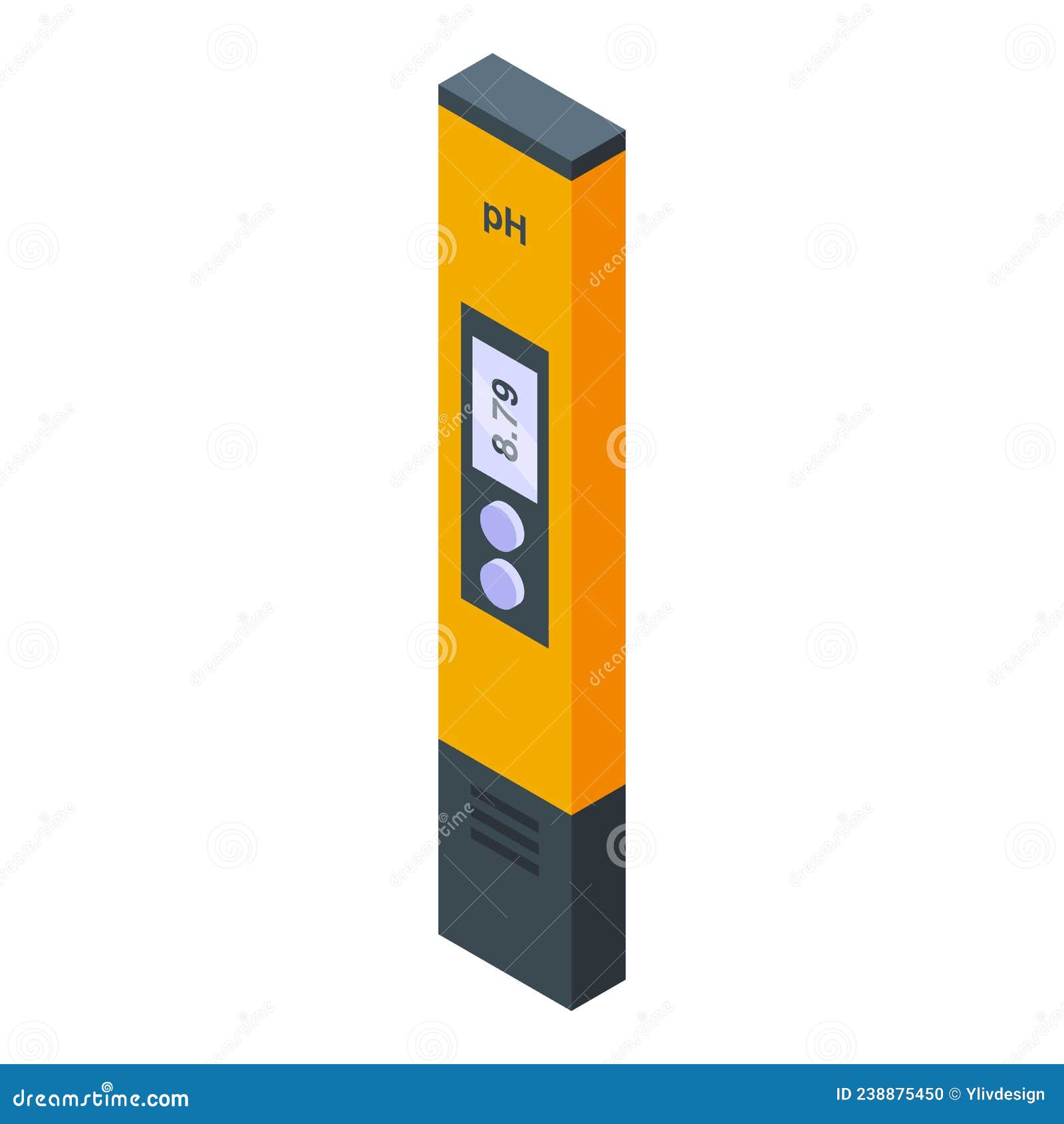 Laboratory PH Meter Icon Royalty-Free Cartoon | CartoonDealer.com ...