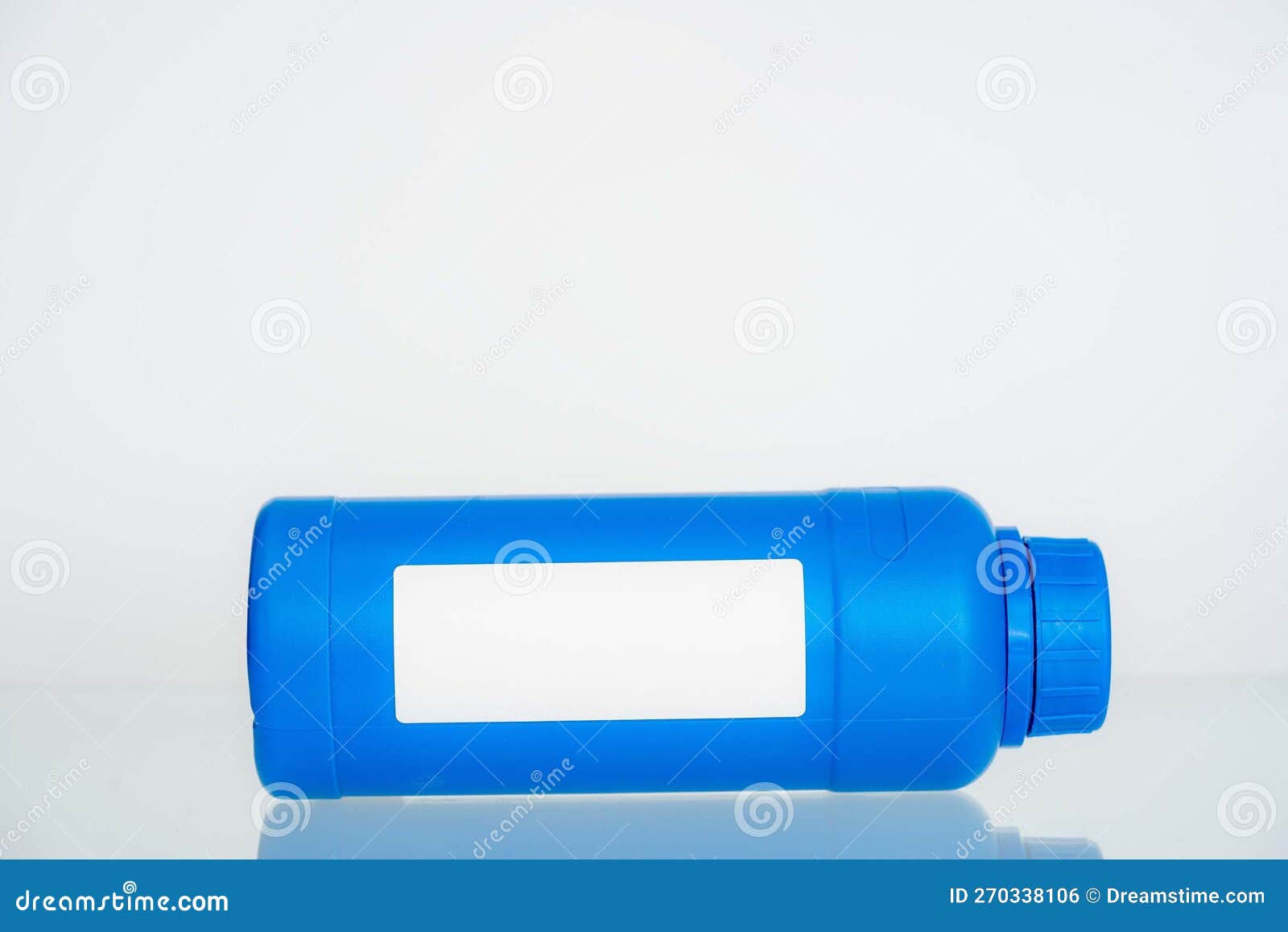 Laboratory Plastic Jar for Chemical Elements and Substances with Empty ...