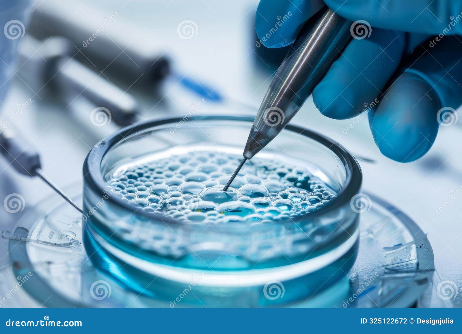 Laboratory Procedure For In Vitro Fertilization Process In Assisted ...