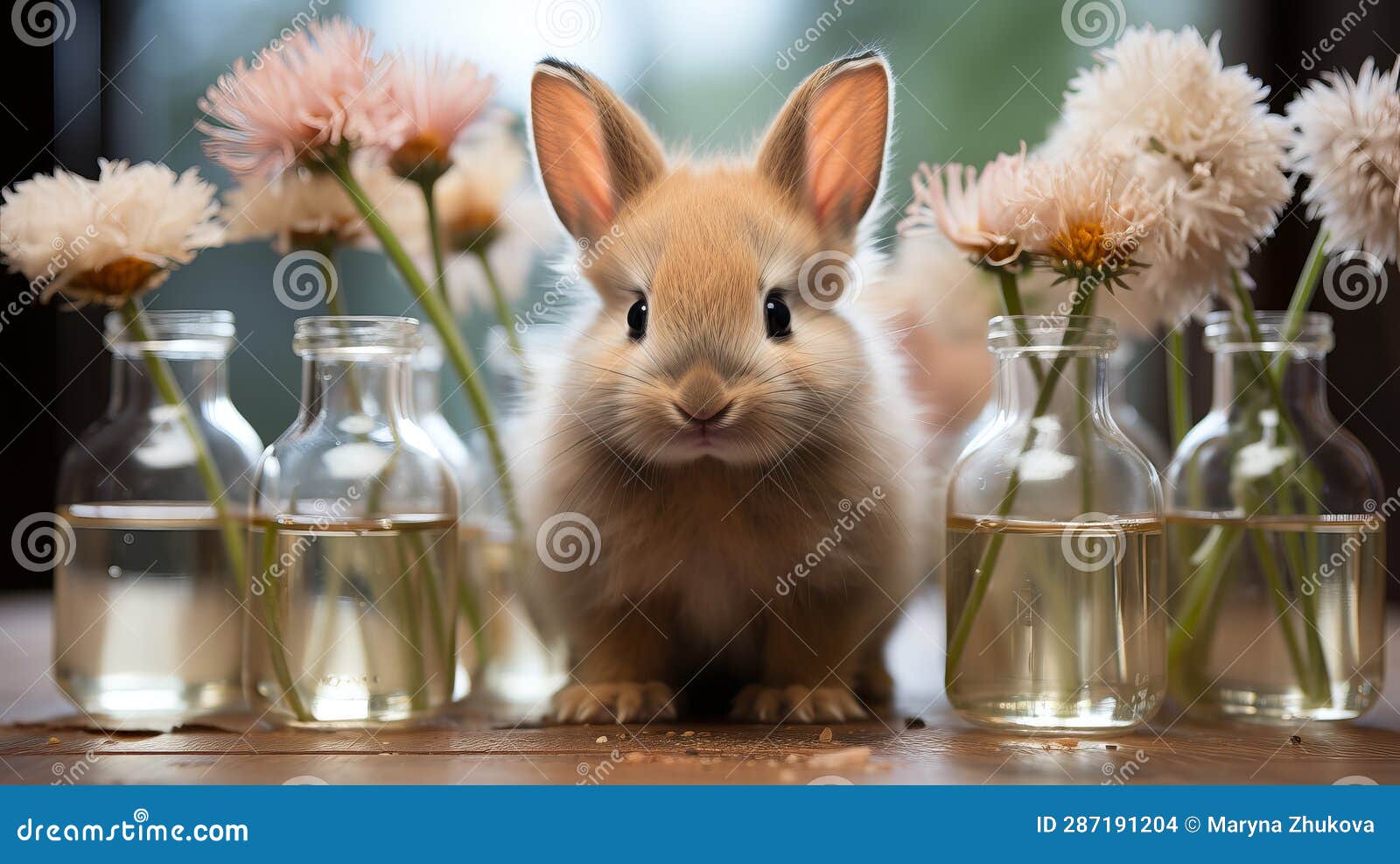 Laboratory Rabbit. Potions and Flasks for Studying the Effect of ...