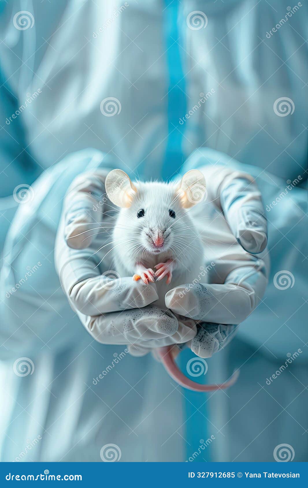 Laboratory Rat in the Laboratory. Selective Focus Stock Image - Image ...