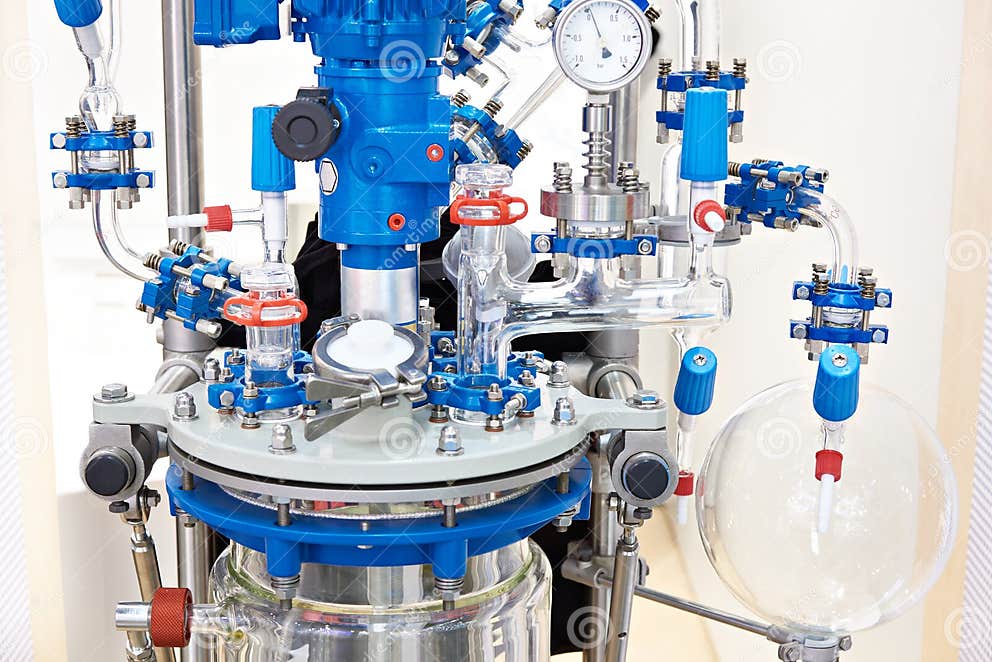 Laboratory reactor stock photo. Image of detail, chemistry - 147006668