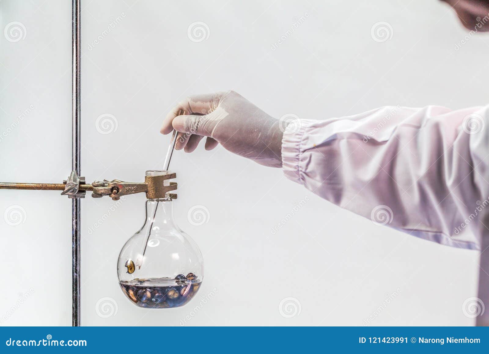 Laboratory Refining Equipment Stock Image - Image of bottle, alcohol ...
