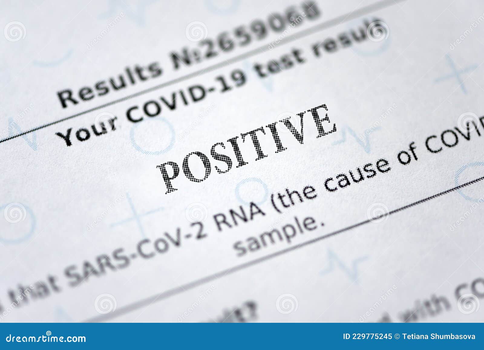 Laboratory Report with Positive Test Result by Using Rapid Test Device ...