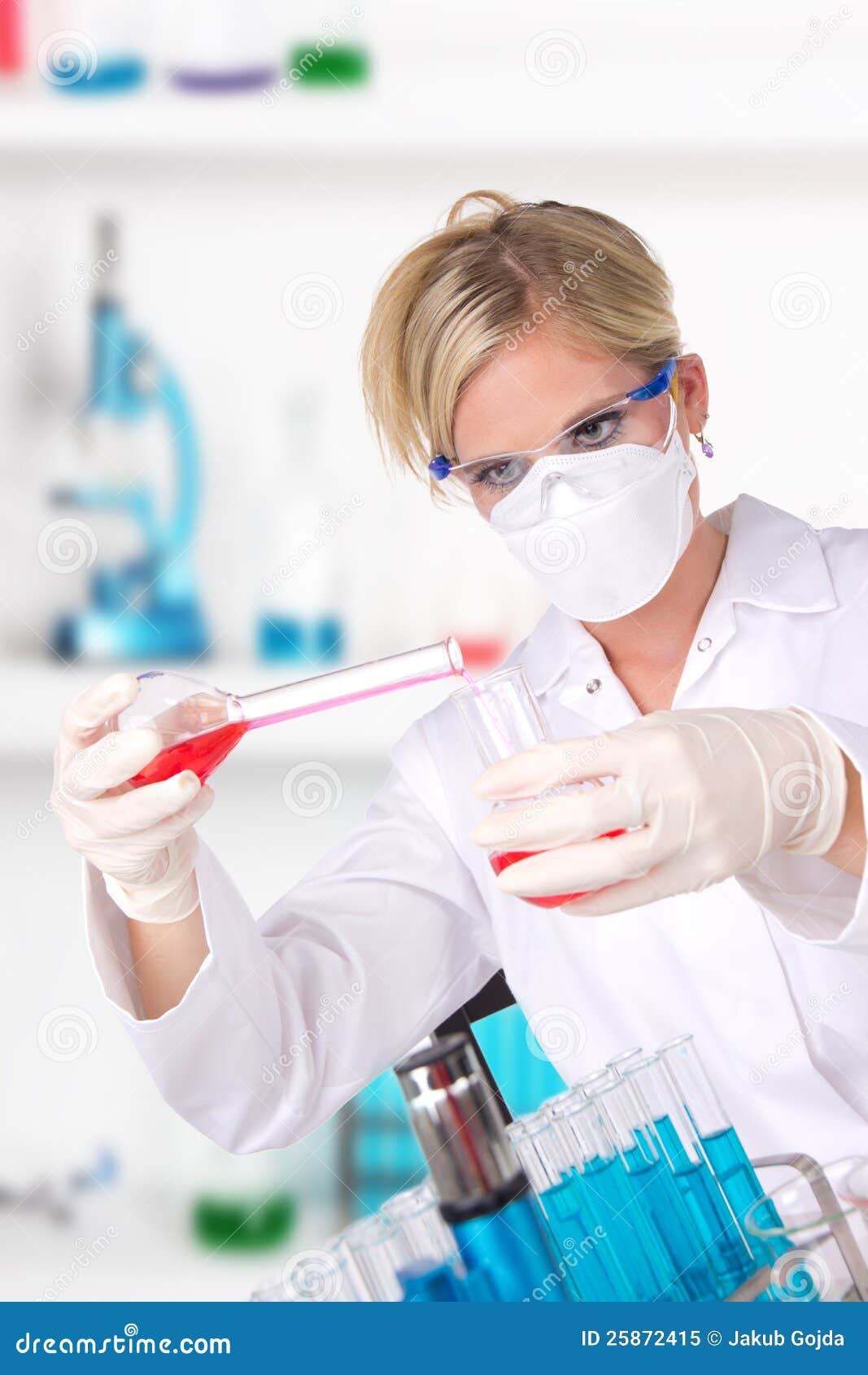 Laboratory research stock image. Image of analyzing, chemistry - 25872415
