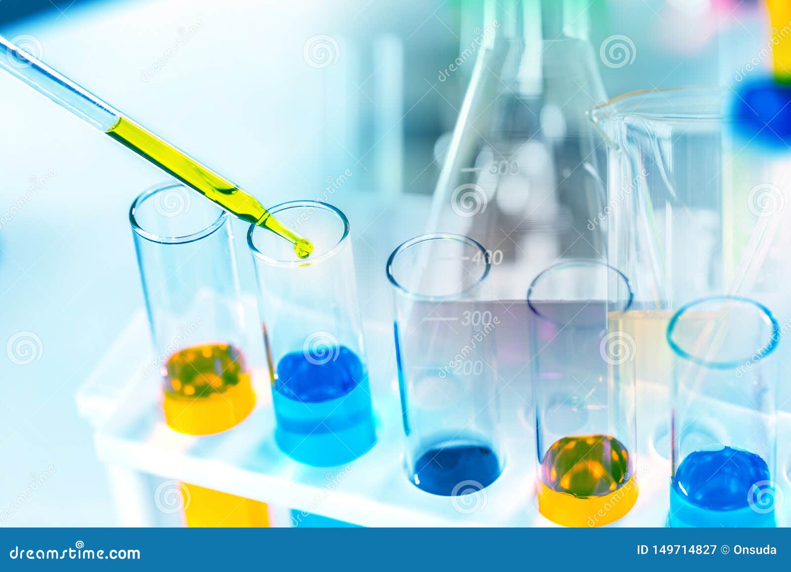 Laboratory Research Concept Stock Image - Image of biochemist ...