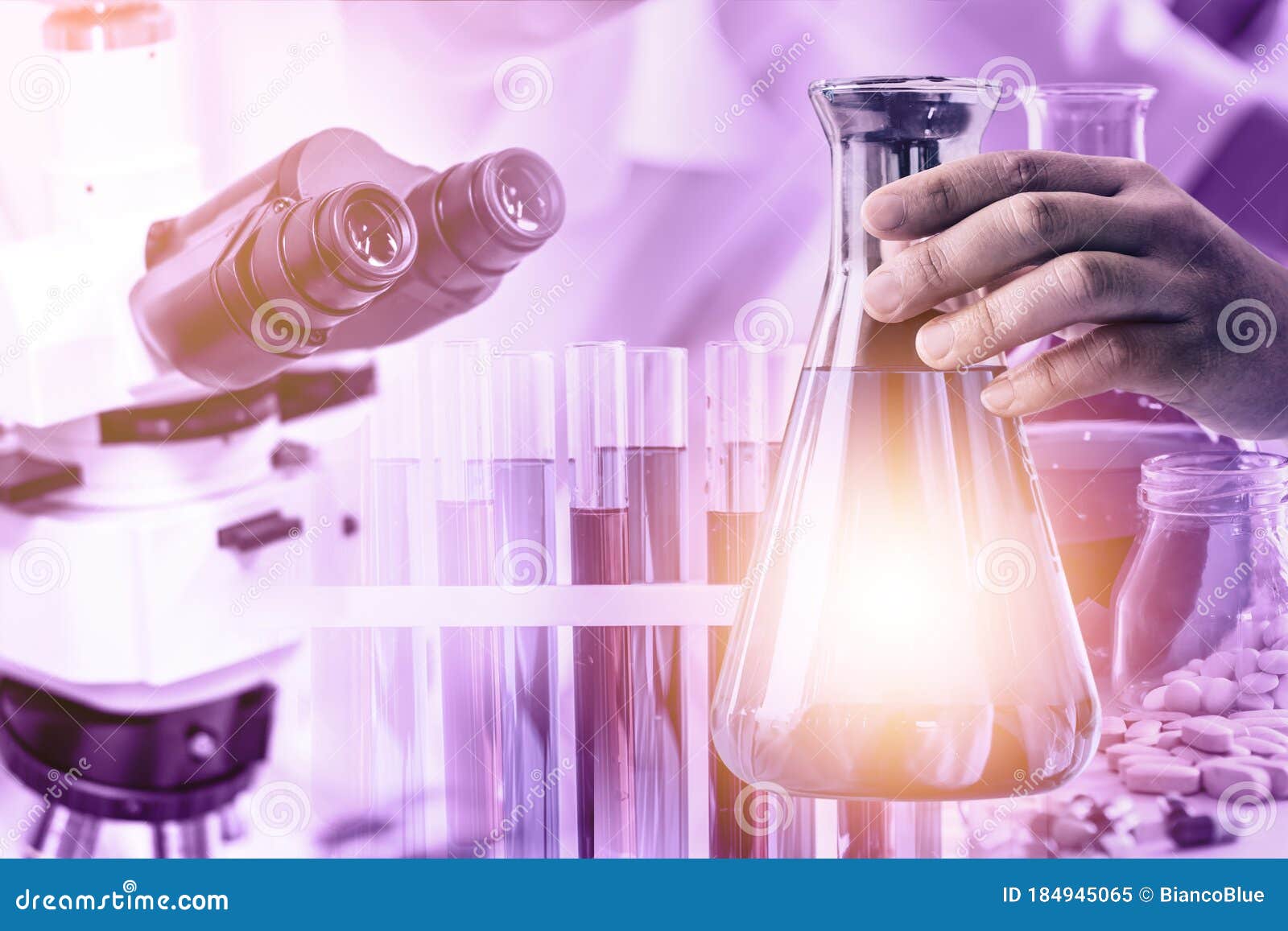 Laboratory Research and Development Industry Stock Image - Image of ...