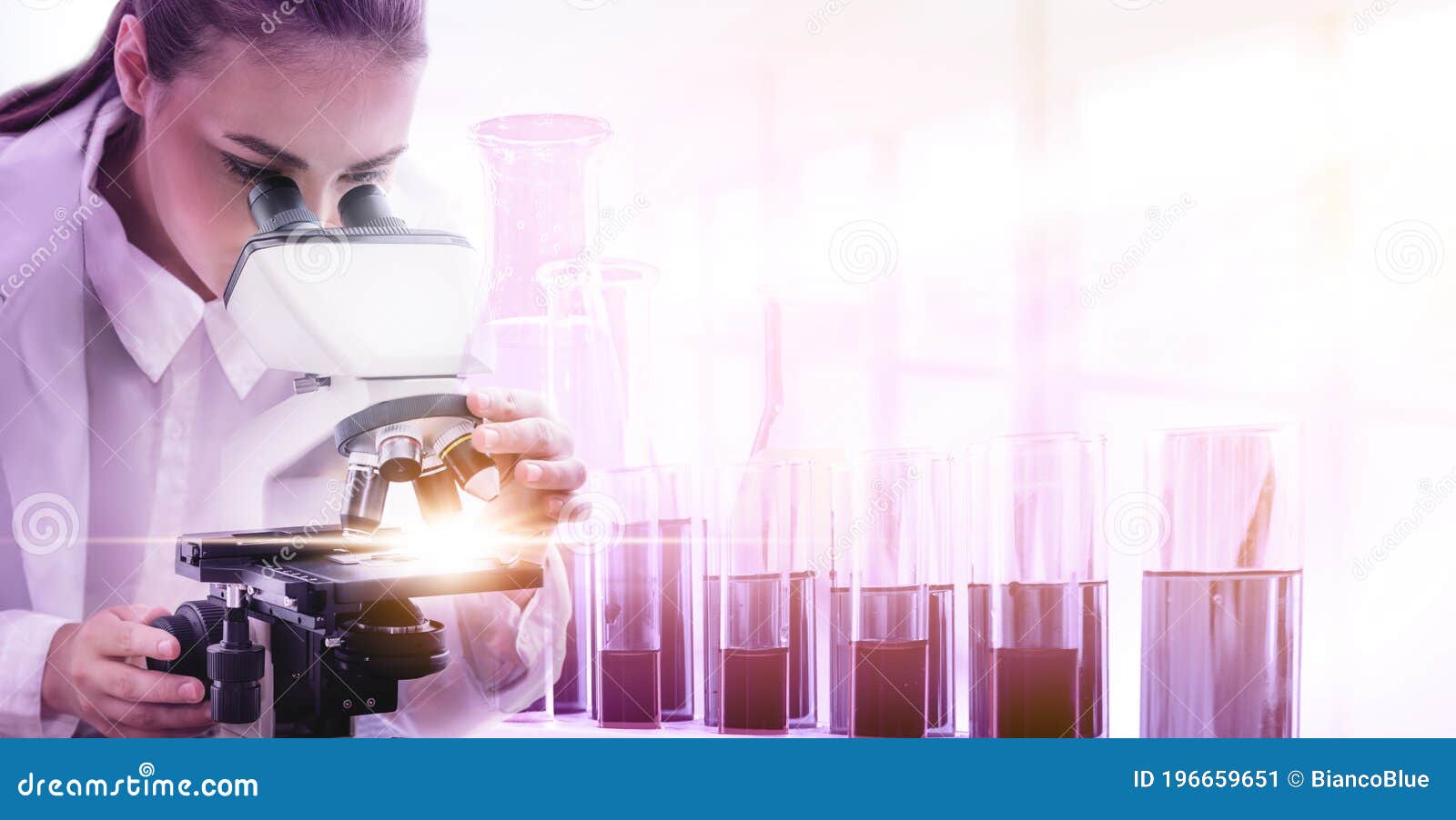 Laboratory Research and Development Industry. Stock Image - Image of ...