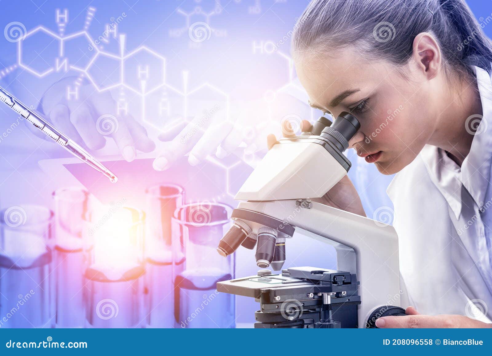 Laboratory Research and Development Industry. Stock Photo - Image of ...