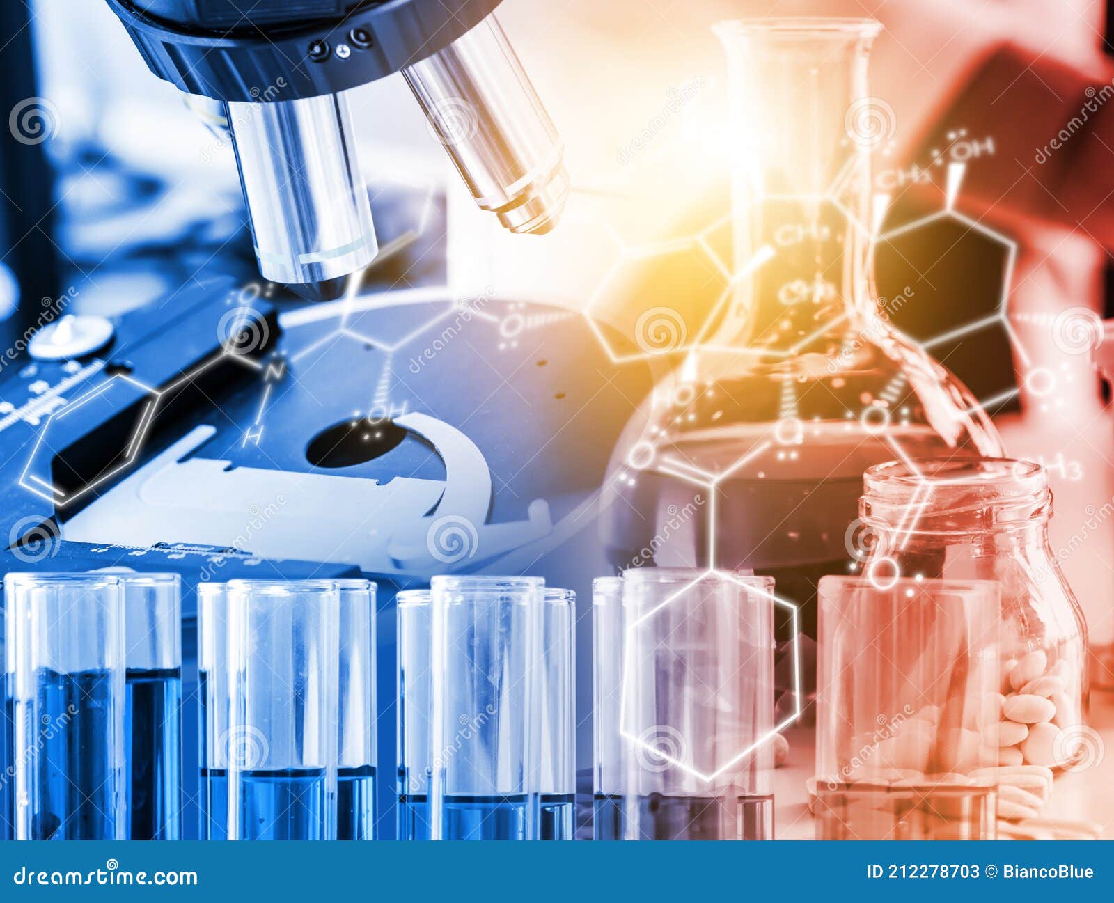 Laboratory Research and Development Industry. Stock Image - Image of ...
