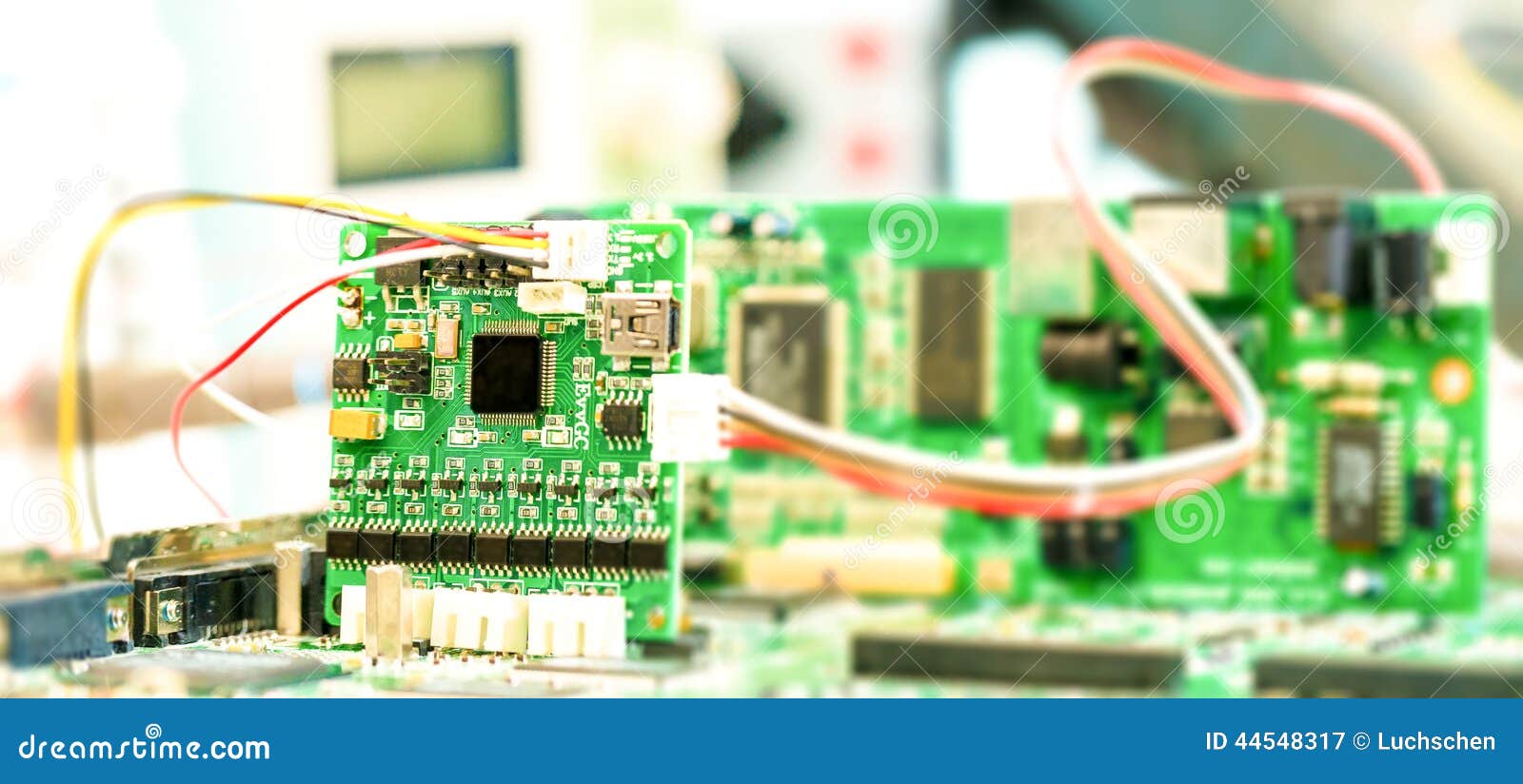 Laboratory of Research Microelectronics Stock Image - Image of pliers ...