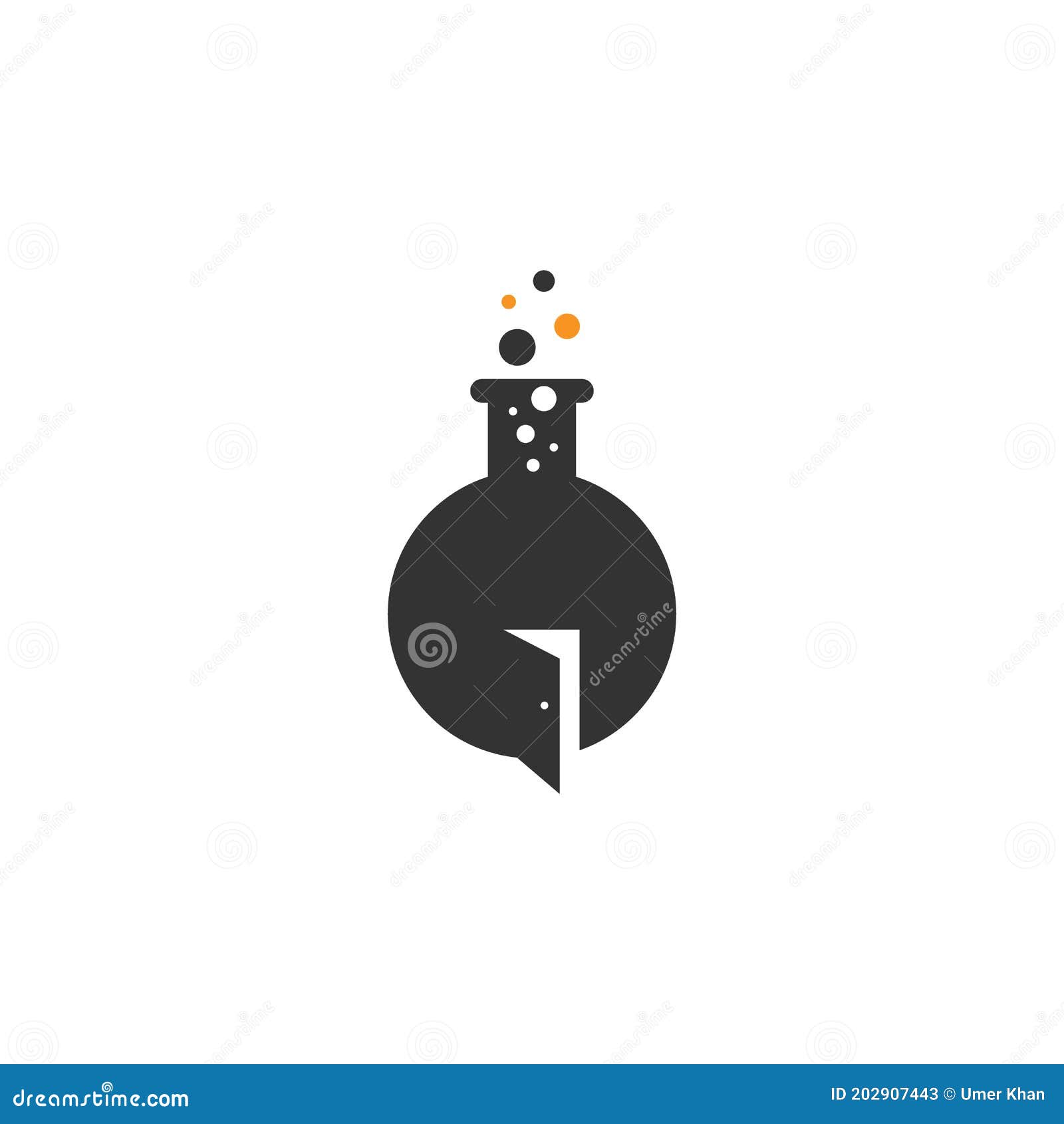 Laboratory Room Vector Logo Template. Stock Vector - Illustration of ...