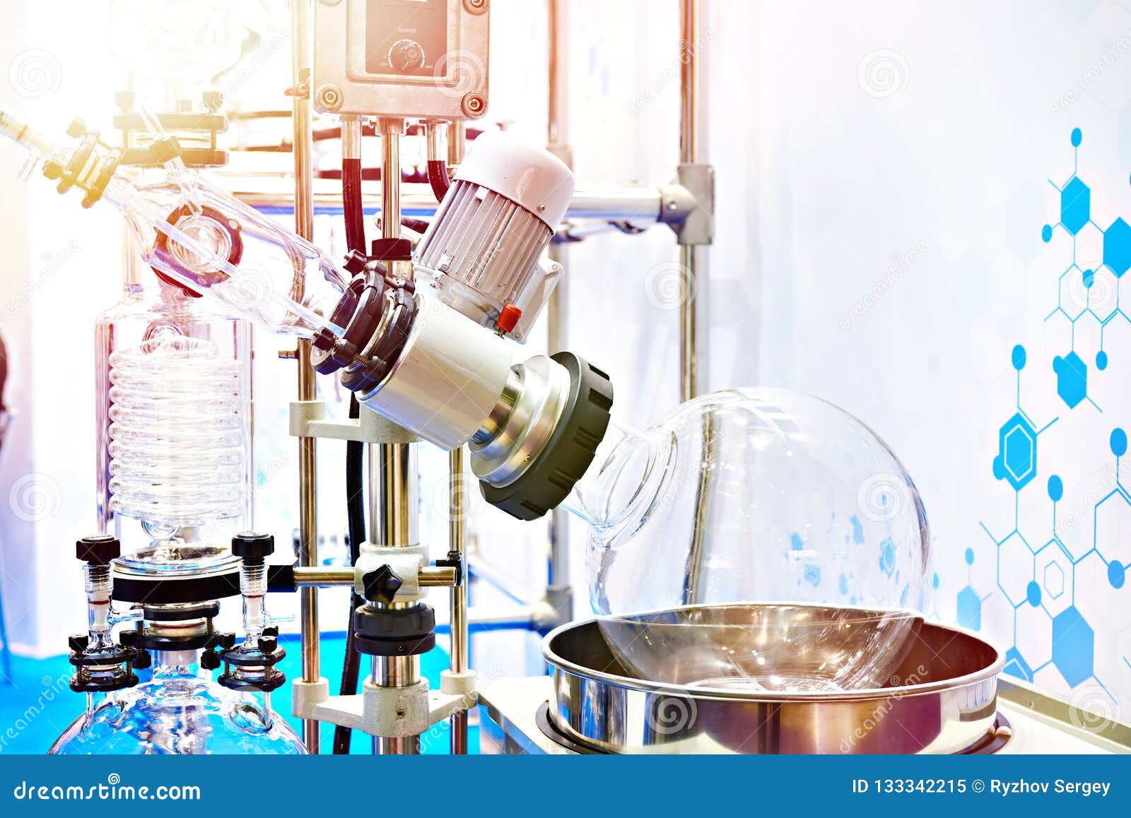 Laboratory Rotary Evaporator Stock Image | CartoonDealer.com #167325271