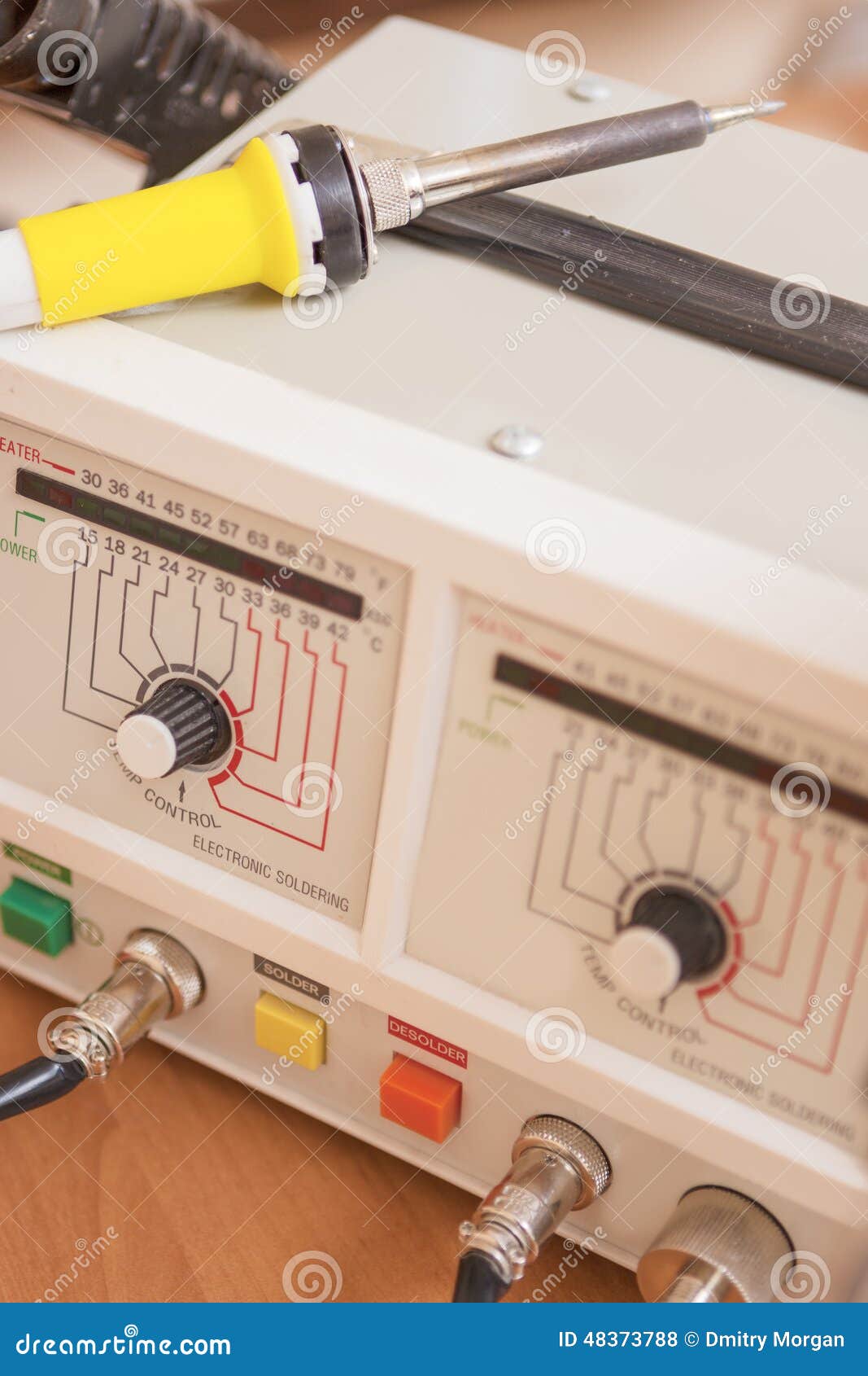 Laboratory Soldering Station Stock Photo - Image of parts, flux: 48373788