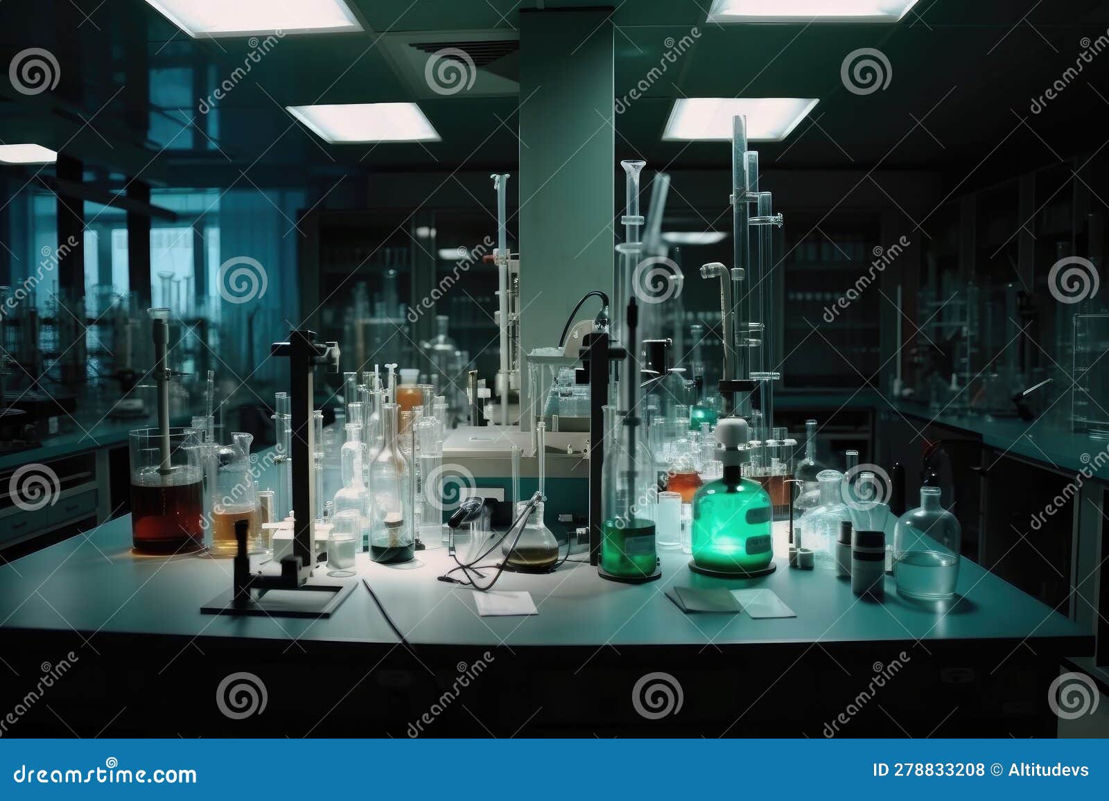 Laboratory with Specialized Instruments and Equipment for Forensic ...