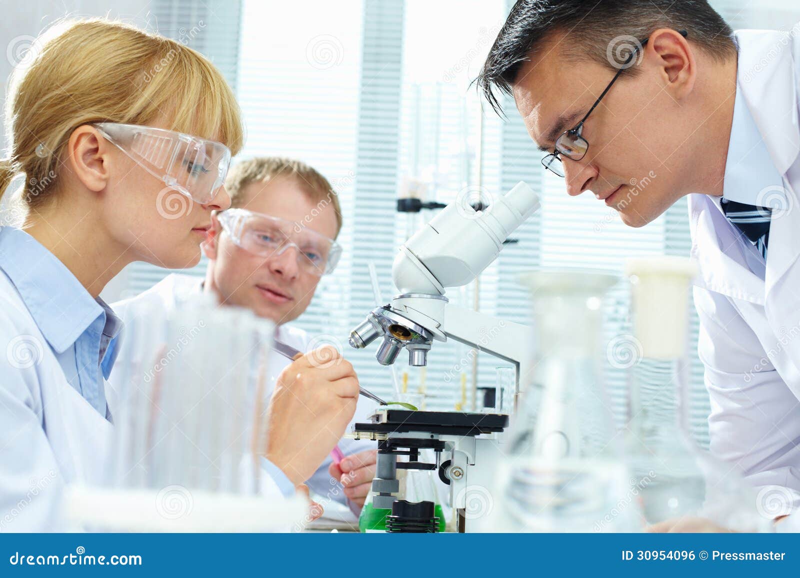 Laboratory study stock photo. Image of person, laboratory - 30954096