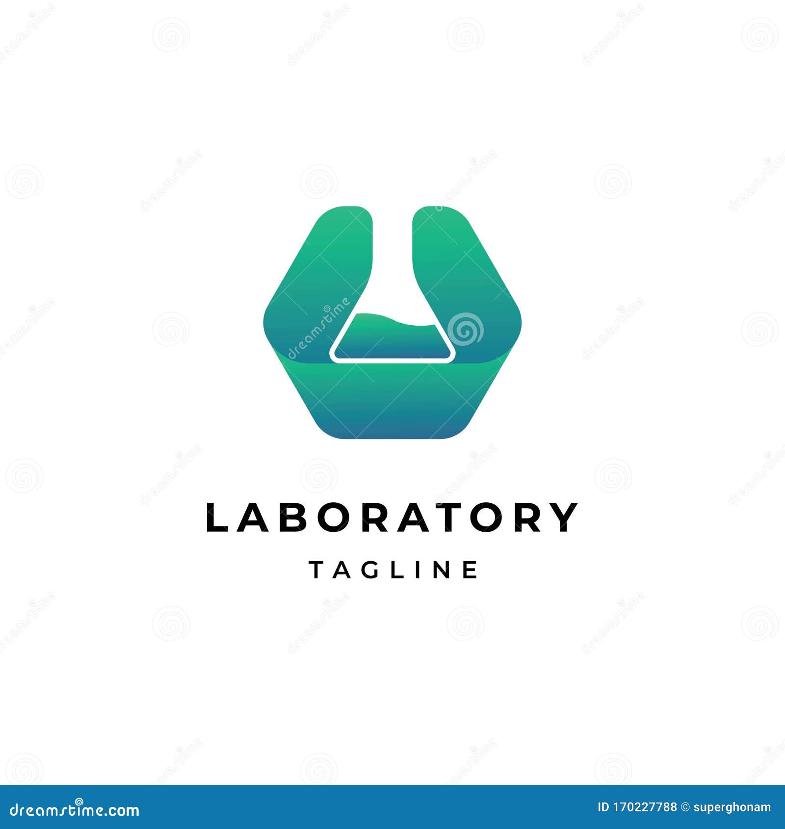 Laboratory Symbol Logo Design Template Stock Vector - Illustration of ...