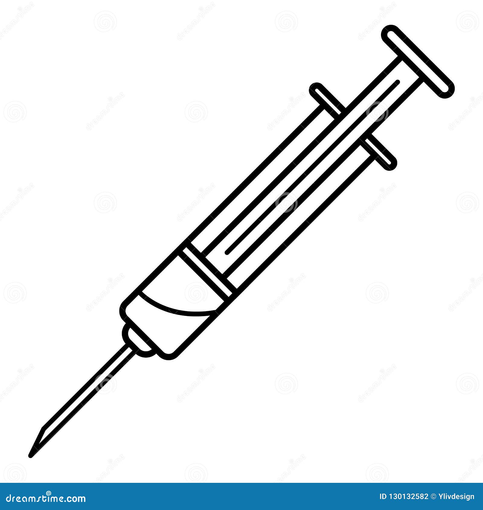 Laboratory Syringe Icon, Outline Style Stock Vector - Illustration of ... Laboratory Syringe Icon, Outline Style Stock Vector - Illustration of ...
